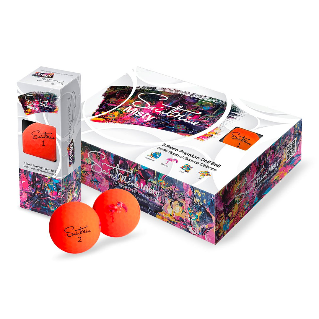 Saintnine Misty | 3-Piece Premium Matte Colored Golf Ball – Saintnine ...